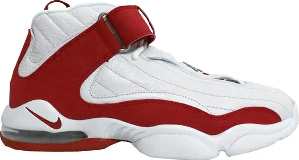 Nike Penny Iv Sneakers - White/varsity Red/neutral Grey