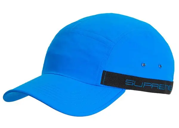 Supreme Sport Webbing Camp Cap - Bright Blue