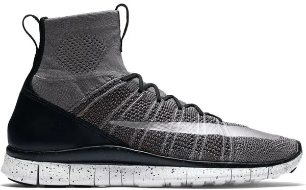 Nike Flyknit Mercurial Sneakers - Dark Grey/silverone-colorblackone-colorsummit White