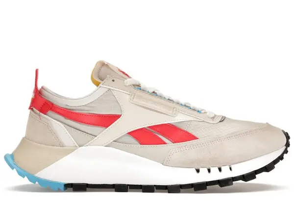 REEBOK Classic Leather Legacy Sneakers - Alabaster/chalk/laser Red