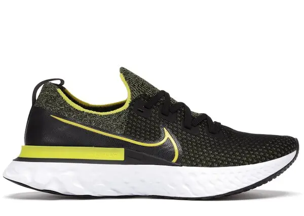 Nike React Infinity Run Flyknit Sneakers - Black/white/anthracite