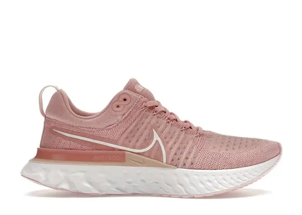 Nike React Infinity Run Flyknit 2 Sneakers - Pink Glaze/pink Foam/white