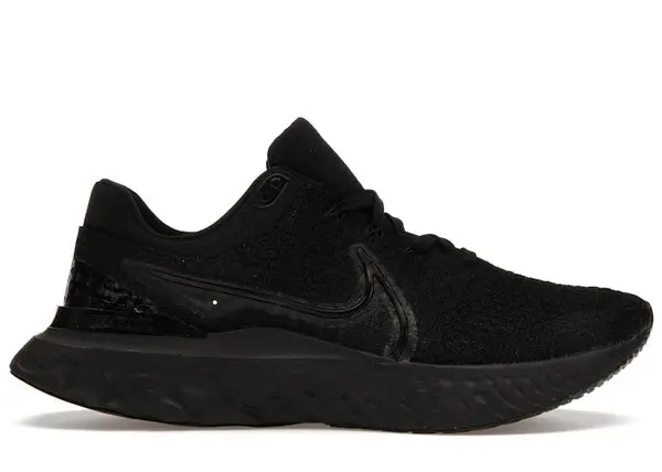 Nike React Infinity Run Flyknit 3 Sneakers - Black