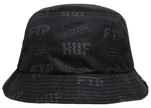 HUF X Ftp Bucket Hat - Black