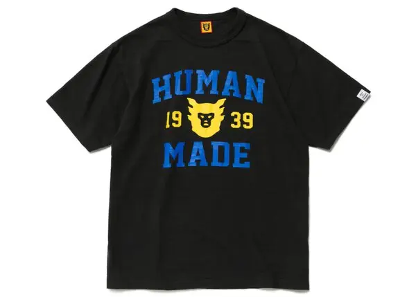 HUMAN MADE Face Logo 1938 T-shirt - Black