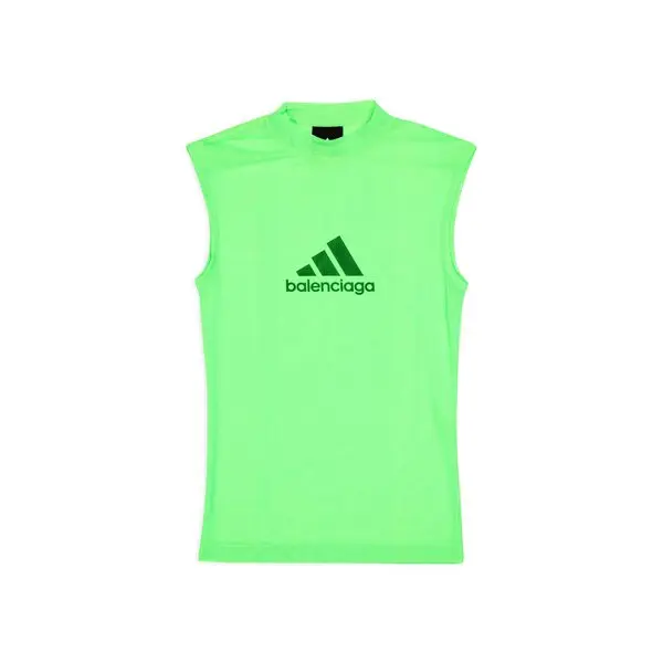 Balenciaga X Adidas Sleeveless Fitted Top