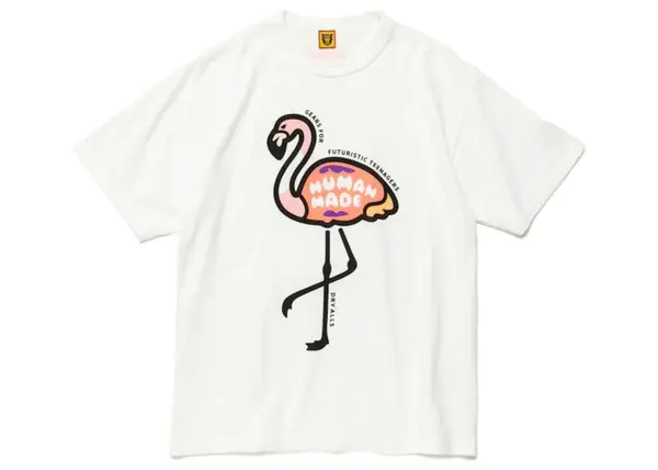 HUMAN MADE Flamingo T-shirt - White