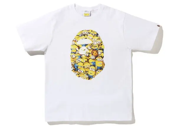 A BATHING APE X Minions 09 Tee Shirt - White