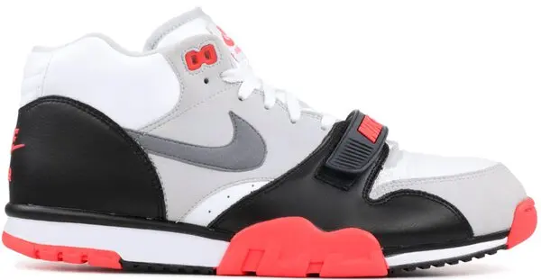 Nike Air Trainer 1 Mid Sneakers - White/cool Grey/cement Grey