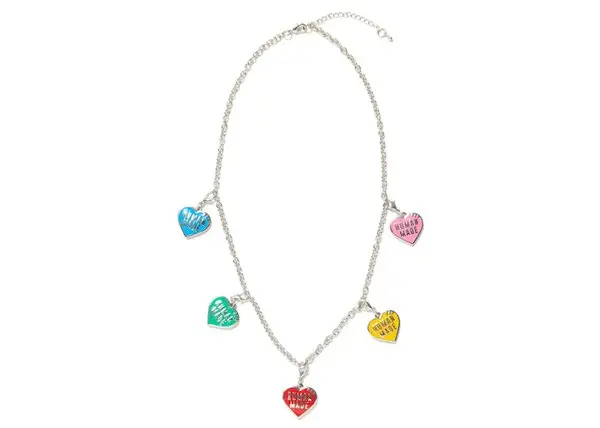 HUMAN MADE Heart Necklace - Silver