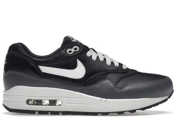 Nike Air Max 1 Sneakers - Black/white/dark Grey