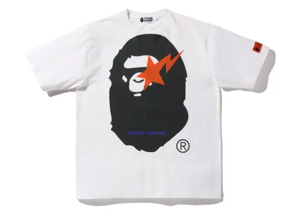 A BATHING APE X Heron Preston Relaxed Fit Tee Shirt