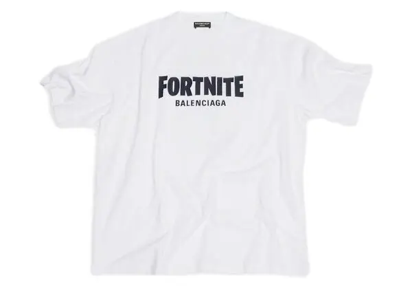 Balenciaga X Fortnite©2021 Medium Fit T-shirt - White