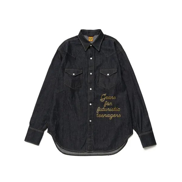 HUMAN MADE Denim Western Shirt