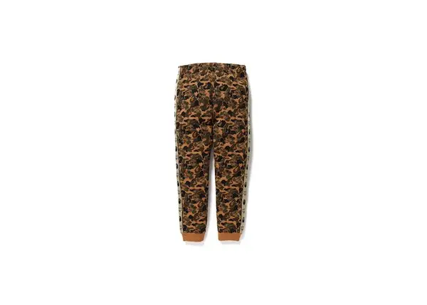 A BATHING APE X Mcm Camo Slim Sweatpants - Brown