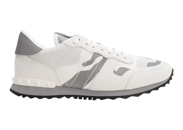 Valentino Garavani Rockrunner Sneakers - White/grey