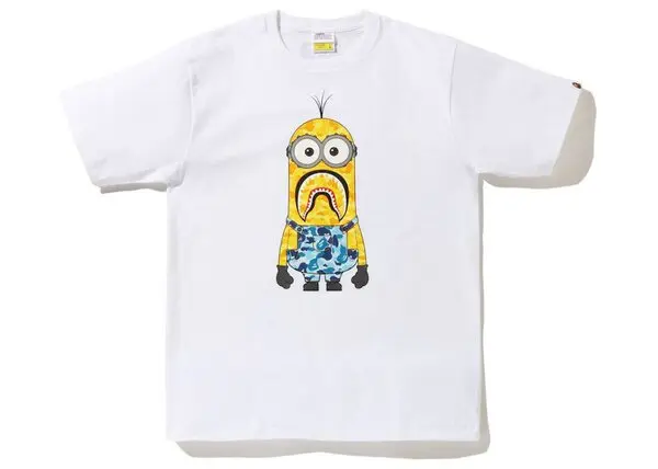 A BATHING APE X Minions 07 Tee Shirt - White