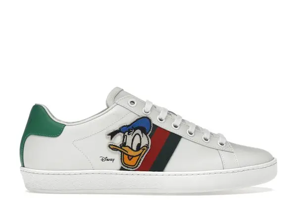 Gucci Ace X Disney Donald Duck Sneakers - White