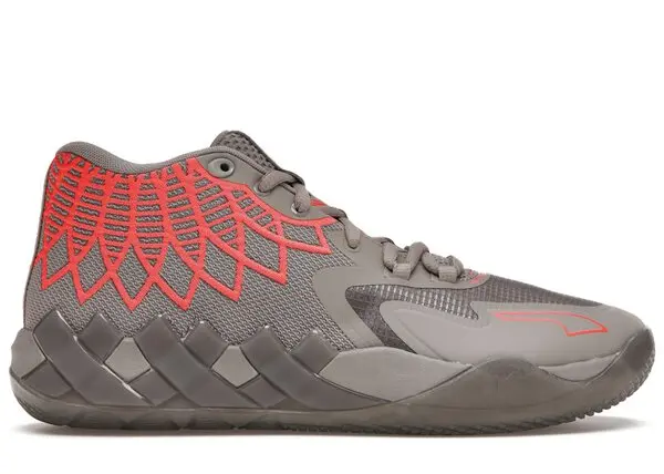 PUMA Lamelo Ball Mb.01 Sneakers - Grey/red