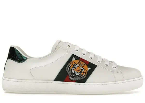 Gucci Ace Tiger Sneakers - White