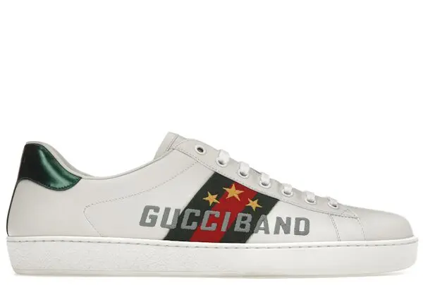 Gucci Ace Band Sneakers - White