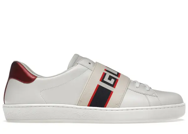 Gucci Ace Stripe Sneakers - Ivory