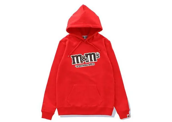 A BATHING APE X M&m's College Pullover Hoodie