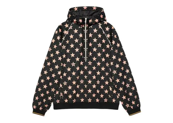 Gucci All Over Half Zip Jacket