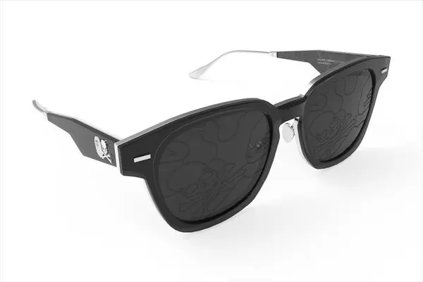 A BATHING APE X Mmj 3 Sunglasses - Black