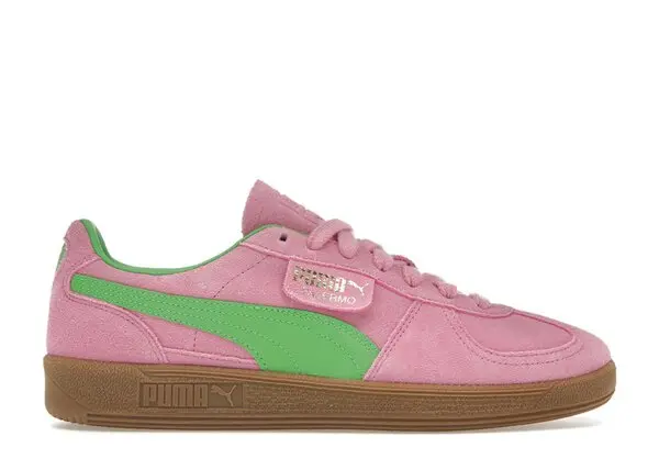 PUMA Palermo Sneakers - Pink Delight/green/gum