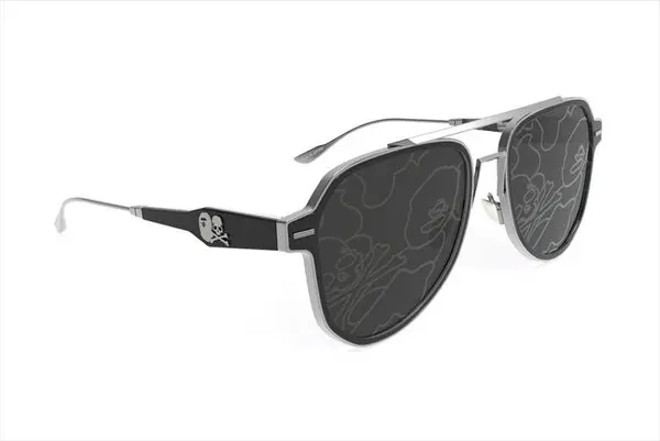A BATHING APE X Mmj 5 Sunglasses - Black