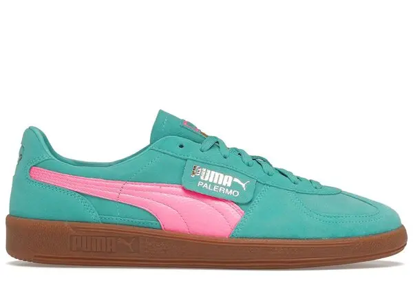 PUMA Palermo Sneakers - Teal/pink/gum
