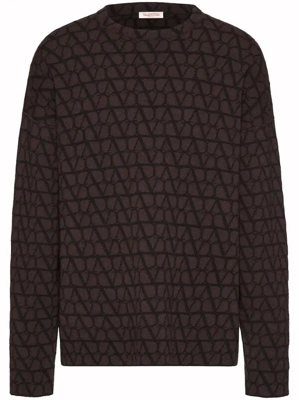 Valentino Garavani Allover Logo Knitwear