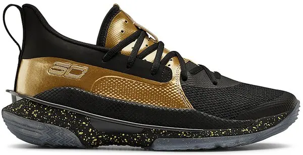 Under Armour Curry Earn Itin Sneakers - Black/gold