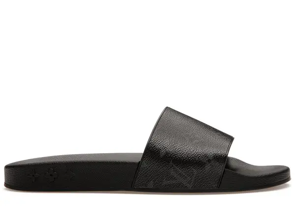 LOUIS VUITTON Waterfront Mule Monogram Eclipse - Black