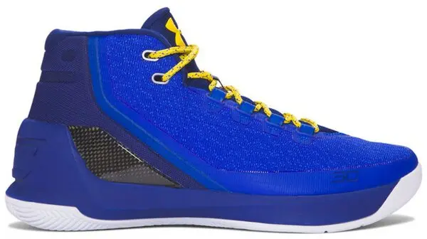 Under Armour Ua Curry 3 Dub Nation Heritage Sneakers - Team Royal/caspian/taxi