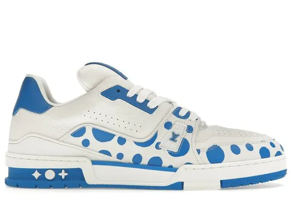 LOUIS VUITTON X Yayoi Kusama Trainer - White/blue
