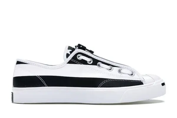 CONVERSE Jack Purcell Zip Ox Takahiromiyashita Thesoloist Sneakers - White/black