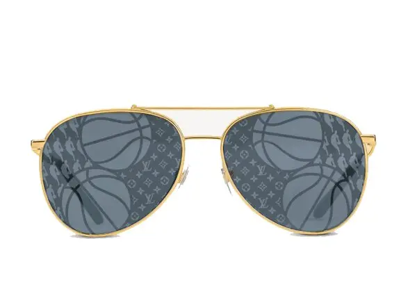 LOUIS VUITTON X Nba Catch Pilot Sunglasses - Gold