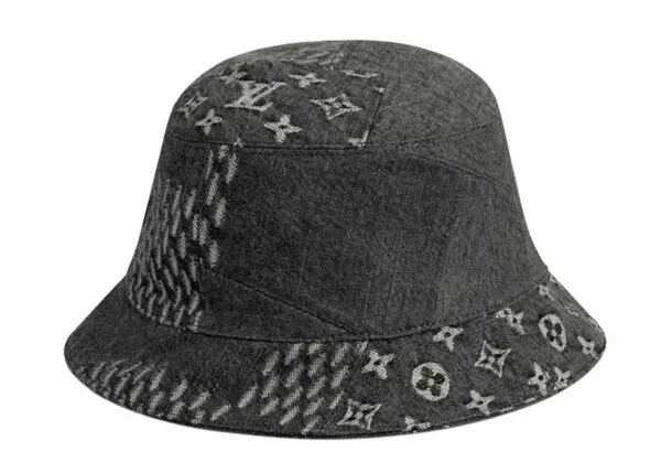 LOUIS VUITTON X Nigo Damier Geant Wave Monogram Cap - Noir