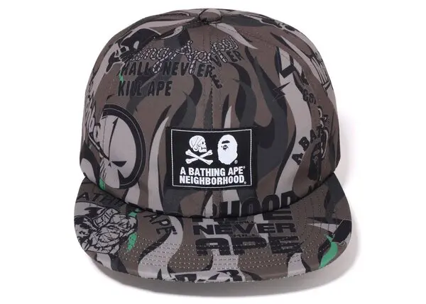 A BATHING APE X Neighborhood Cap