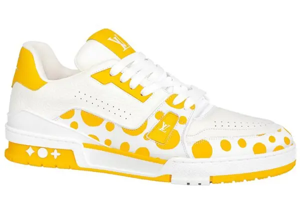 LOUIS VUITTON X Yayoi Kusama Trainer - White/yellow