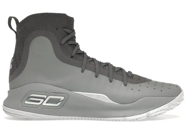 Under Armour Curry 4 Sneakers - Overcast Grey/graphite/white