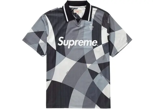 Supreme Emilio Pucci Soccer Jersey - Black