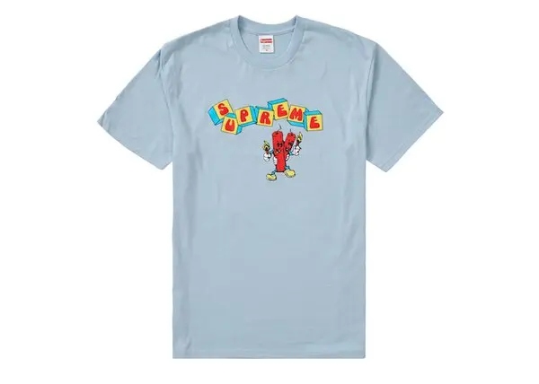 Supreme Dynamite Tee Shirt - Light Blue