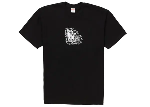 Supreme Eat Me Tee Shirt - Black