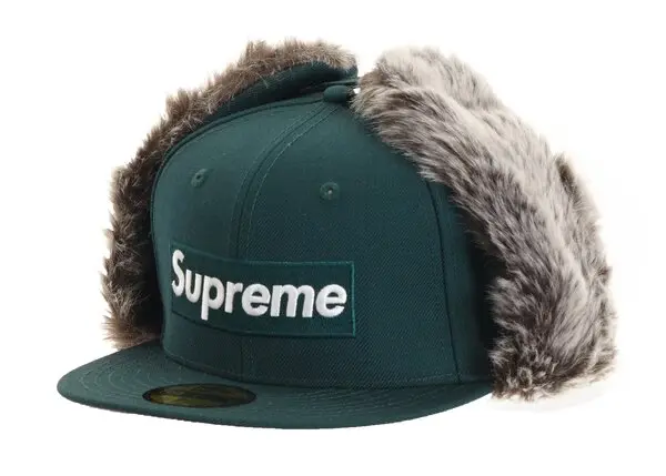 Supreme Earflap Hat - Dark Green