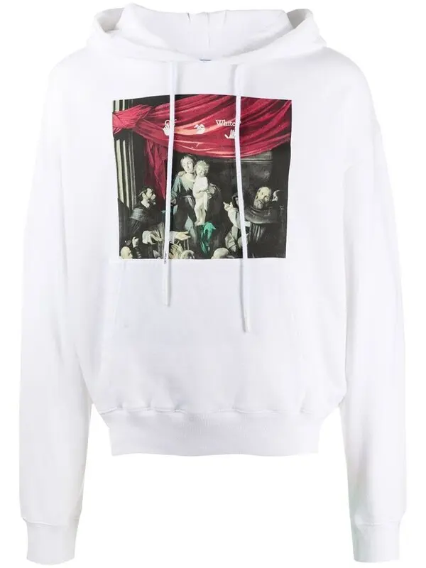 Off-White Caravaggio Painting Hoodie - White/black