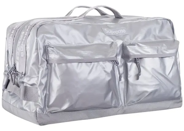Supreme Duffle Bag - Silver