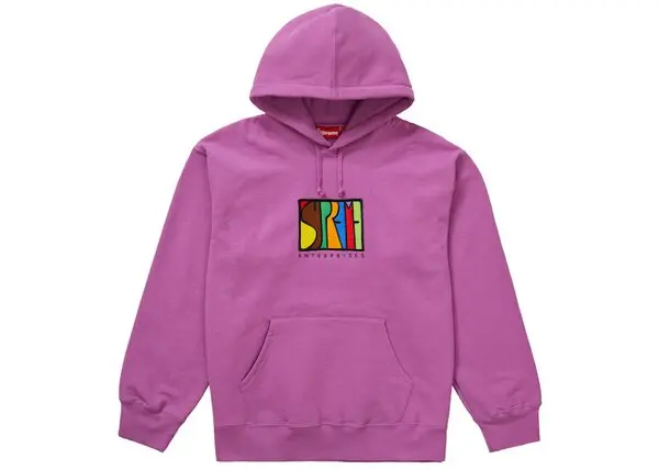 Supreme Enterprises Hooded Sweatshirt - Bright Purple
